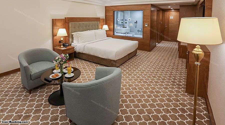هتل میثاق مشهد، رزرو و عکس اتاق هتل میثاق مشهد، قیمت سال 1402